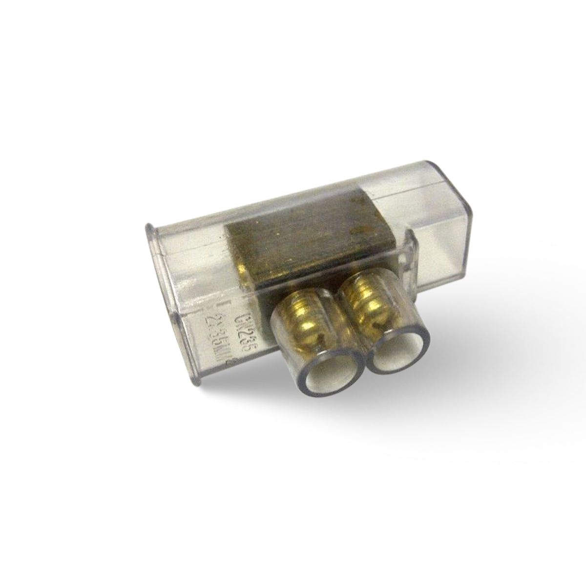 35mm Two Double Screw Clear Connector Electrical Accessories – EDA Online