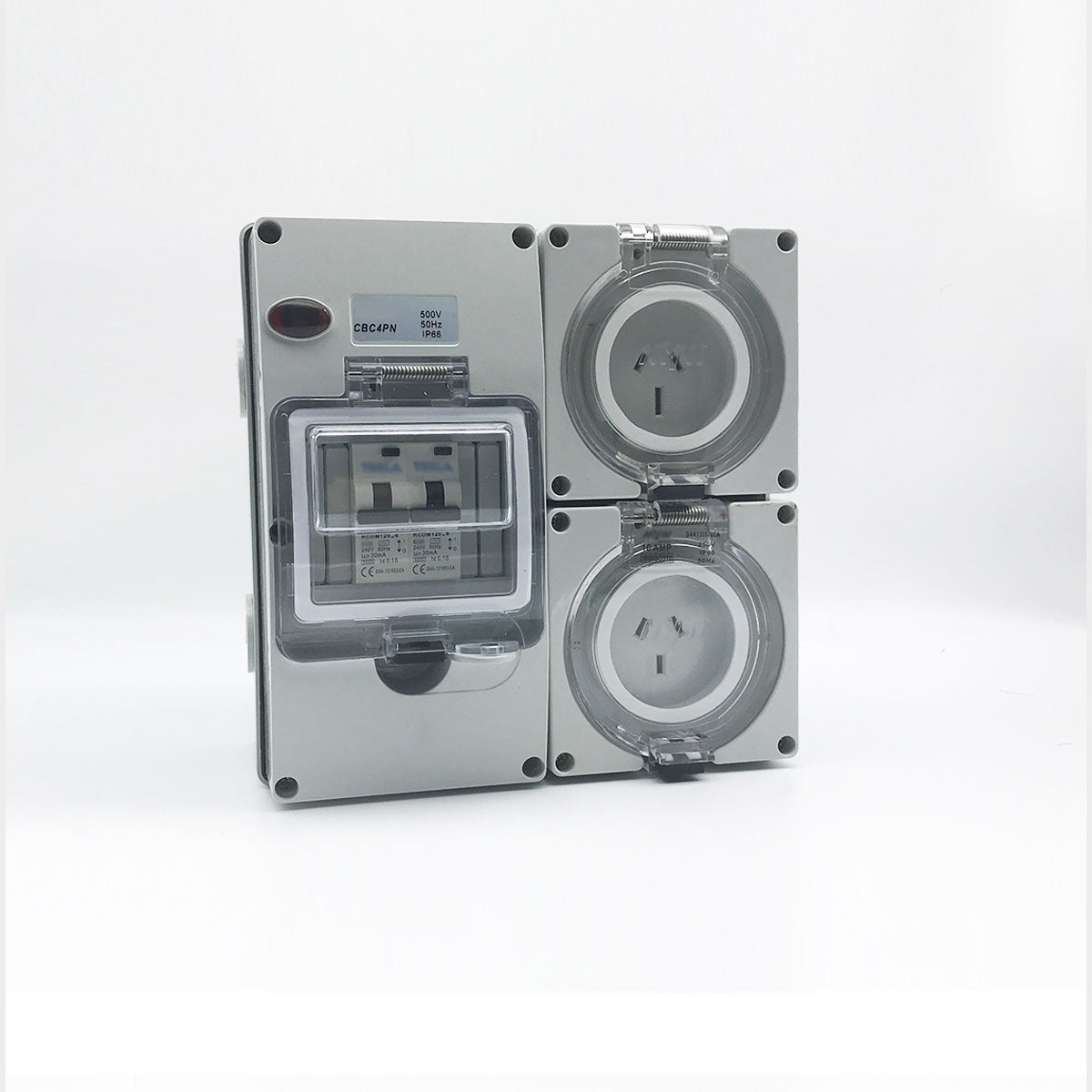 3 pin 10 & 15 Amp Socket RCD Combination Outlet 4 Pole Switchboard ...