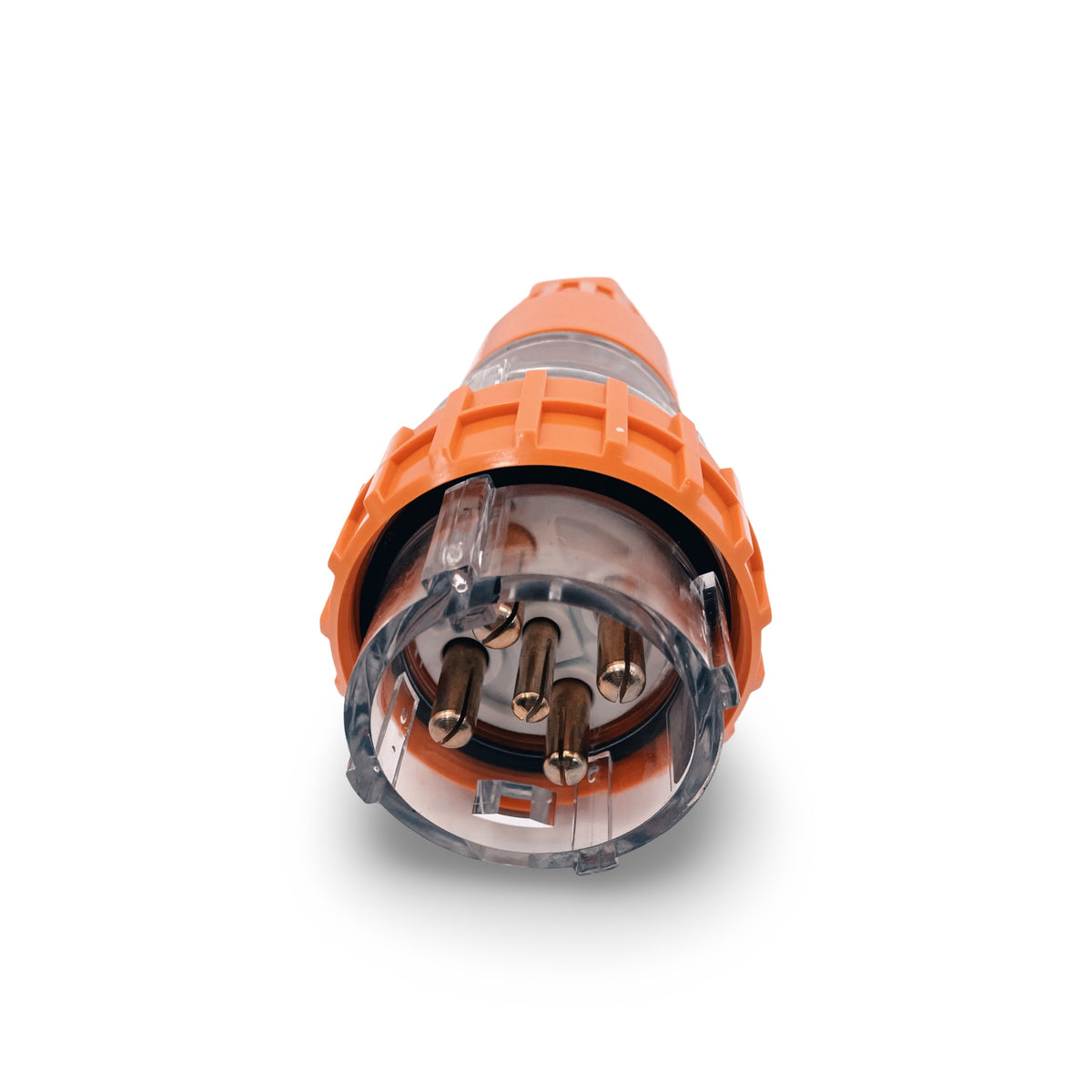 5 Pin 50 Amp IP66 Weatherproof Male Straight Plug Industrial Electrica ...